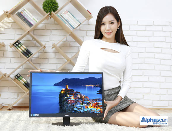 알파스캔, 24인치 MVA 광시야각 모니터 ‘알파스캔 AOC 2470’ 출시