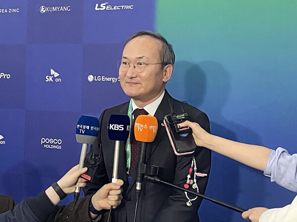 이석희 SK온 사장 “LFP 배터리 개발 완료…2026년 양산 목표” [인터배터리2024]